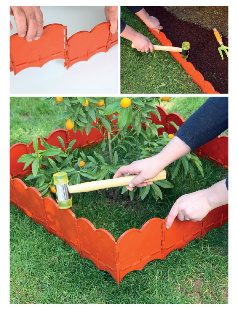 DECORATIVE SOIL SEPARATOR